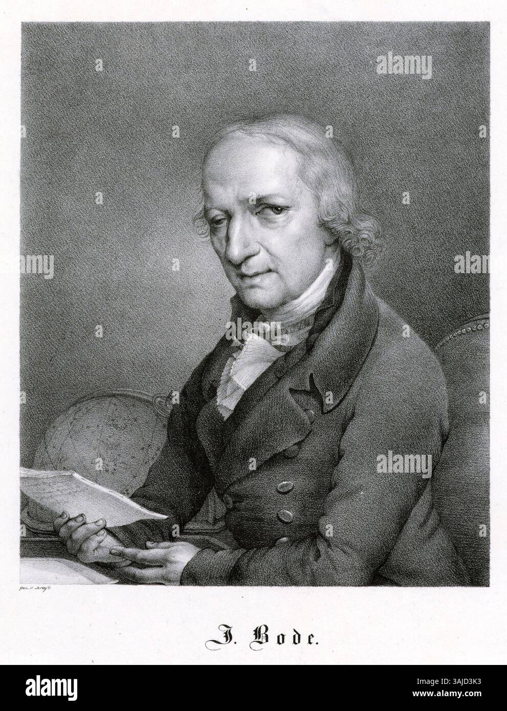 A copper engraving by Karl Friedrich Gustav Lüderitz and Emil Krafft ...