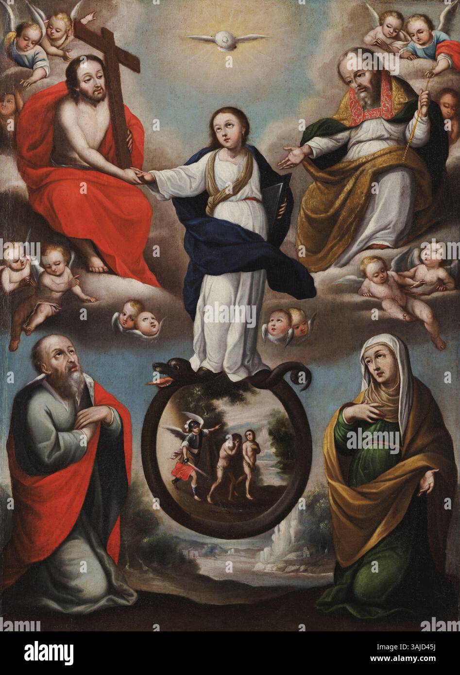 This 17th-century painting by Gregorio Vásquez de Arce y Ceballos ...