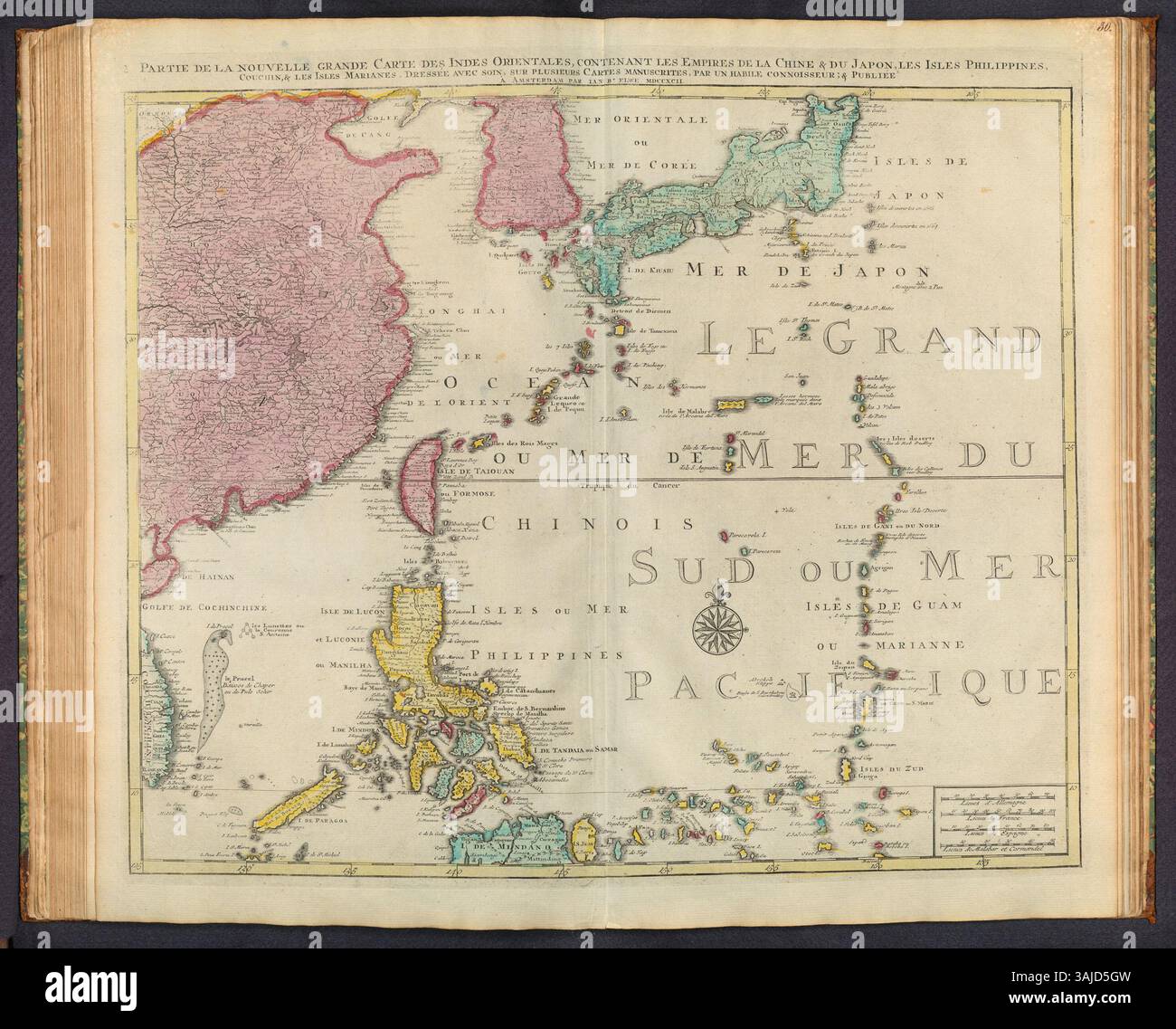 This 1792 edition of 'Atlas der wereld' by Jan Barend Elwe includes 37 ...
