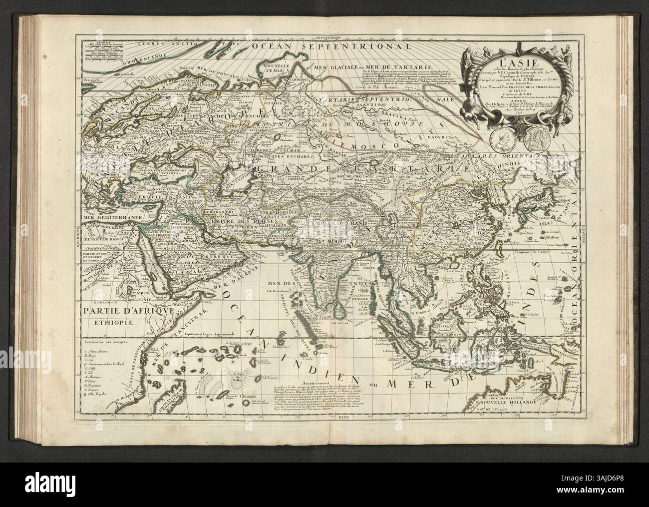 This 1693 map by Jean-Baptiste Nolin illustrates the political and ...