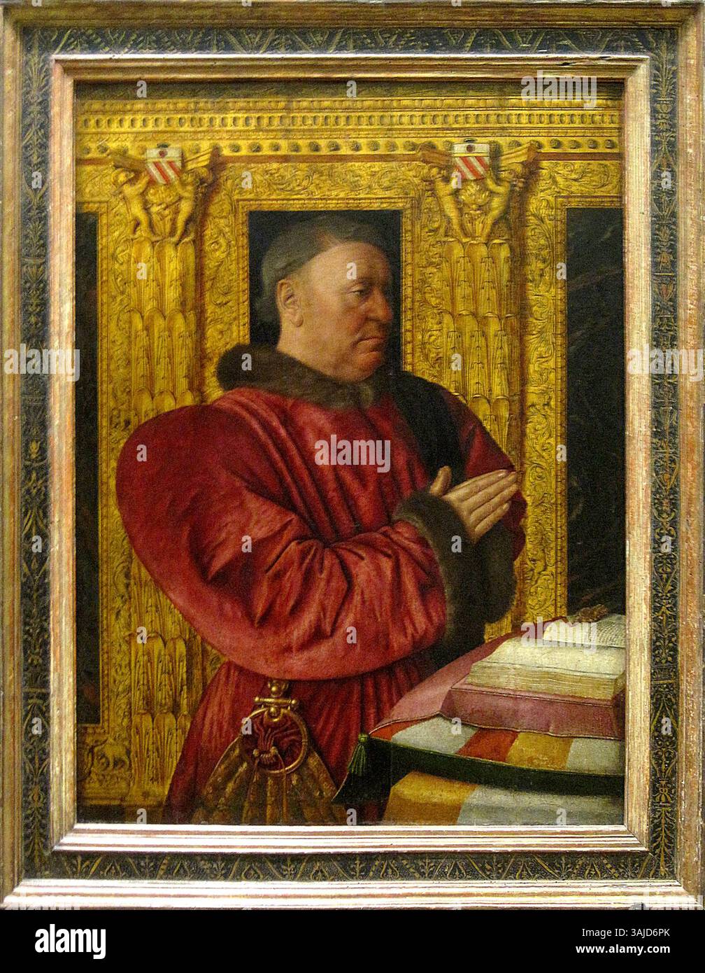 A portrait of Guillaume Jouvenel des Ursins, created by Jean Fouquet ...