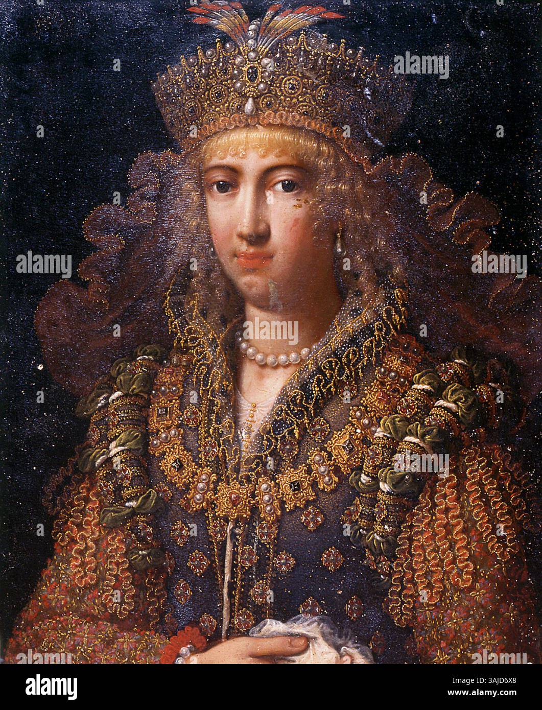 Mario Balassi’s portrait 'The Queen of Armenia,' painted in the late ...