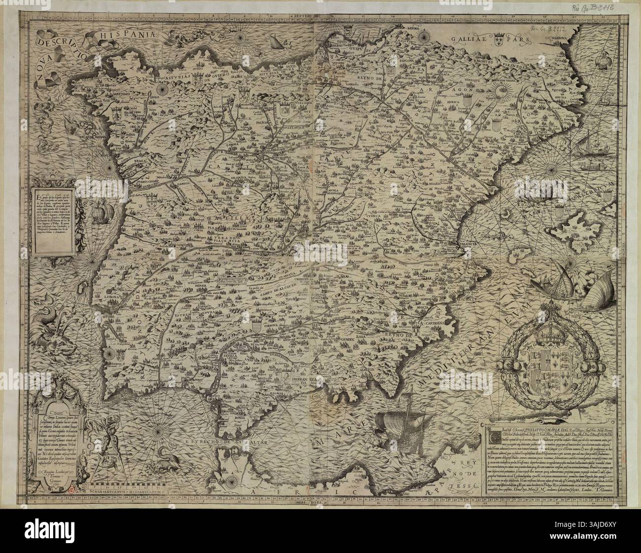 Thomas geminus map hi-res stock photography and images - Alamy