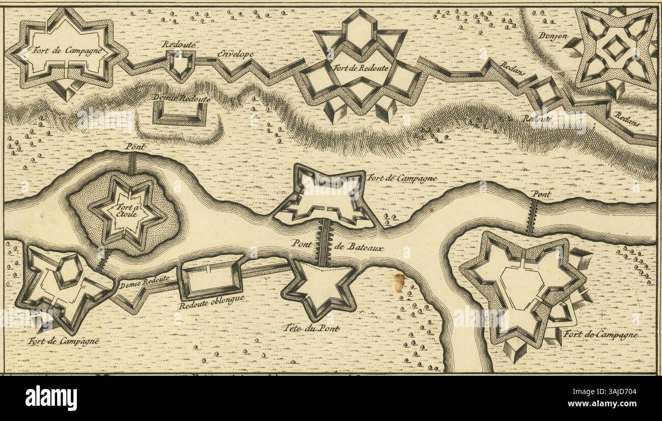 This educational map from circa 1720, created by Covens & Mortier ...