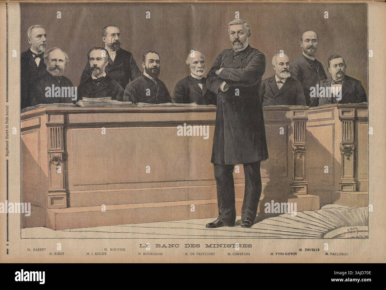 Henri Meyer’s illustration of the fourth government of Charles de ...