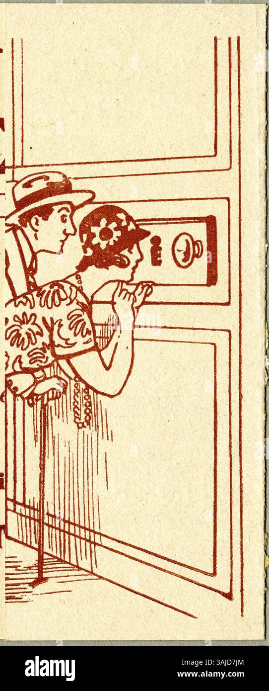 This print from between 1900 and 1950 depicts a scene related to ...