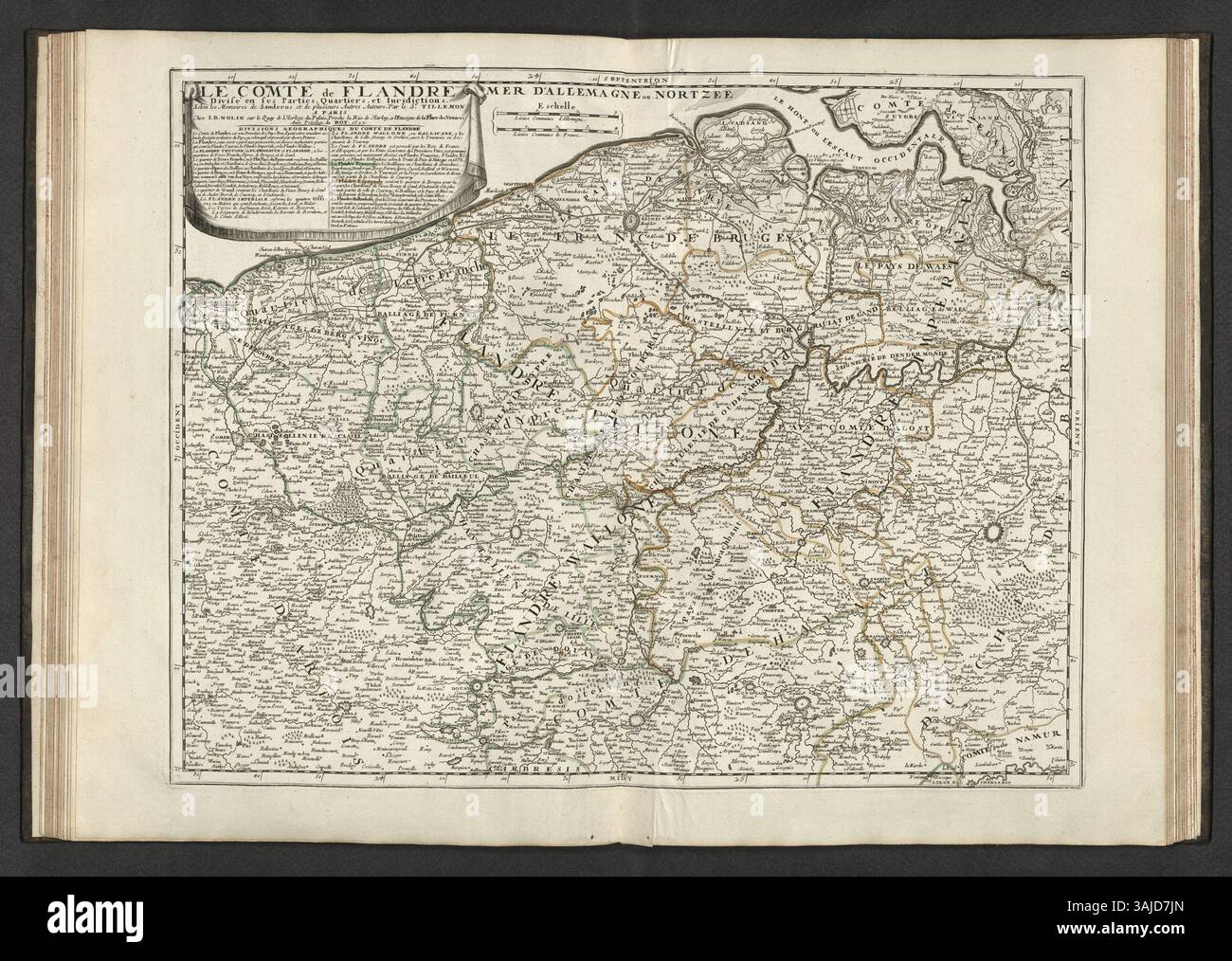 A 1693 map by Jean-Baptiste Nolin illustrating the general kingdoms of ...