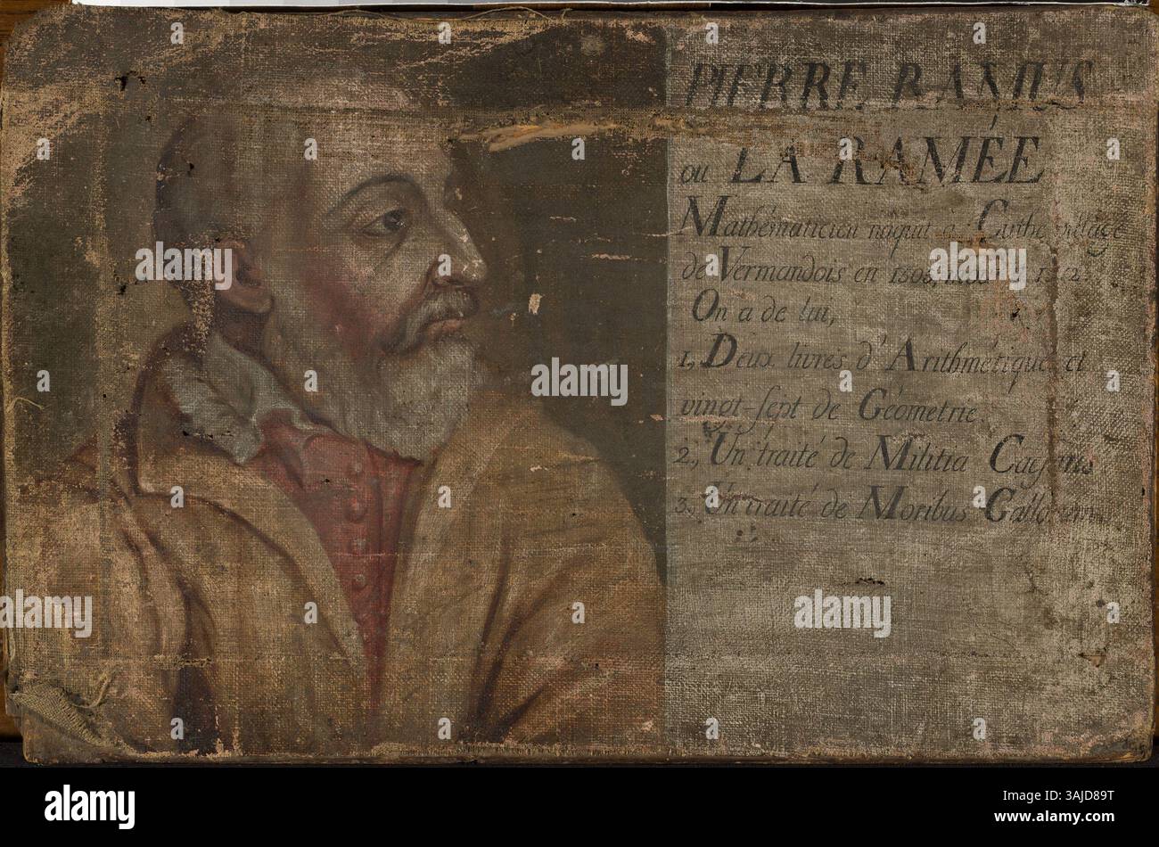 This 18th-century French portrait, painted between 1750 and 1800 ...