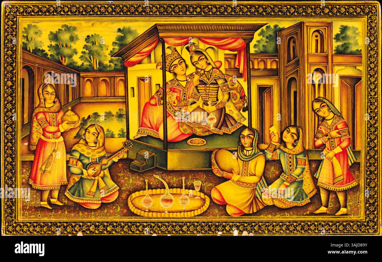 This Persian manuscript from Qajar Iran, 'Farhad wa Shirin', dating to ...