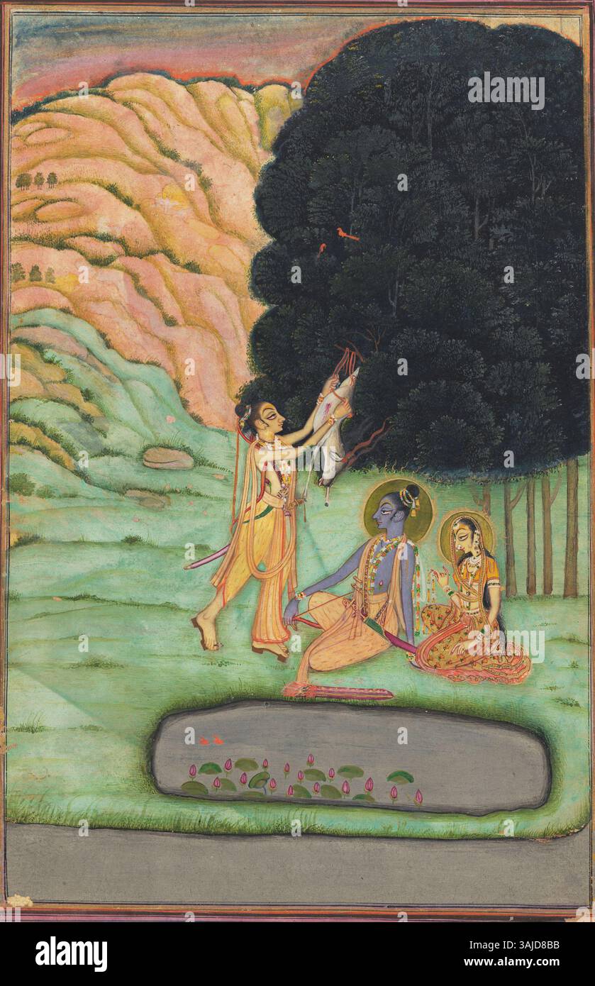 Kishangarh school of art hi-res stock photography and images - Alamy