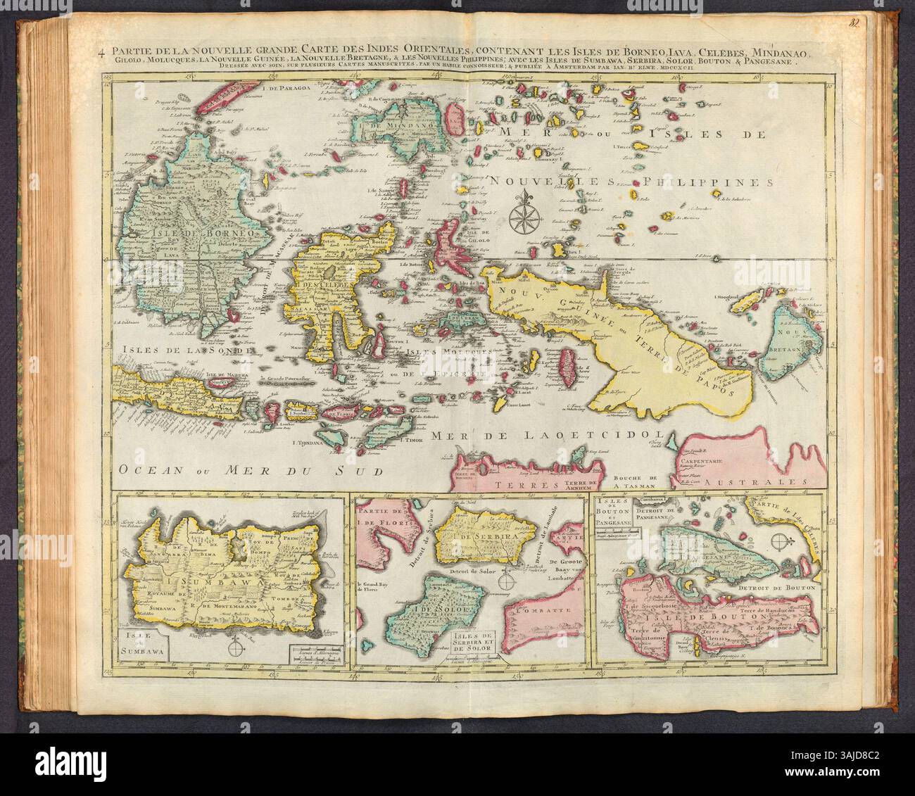 This 1792 edition of the 'Atlas der wereld' by Jan Barend Elwe presents ...