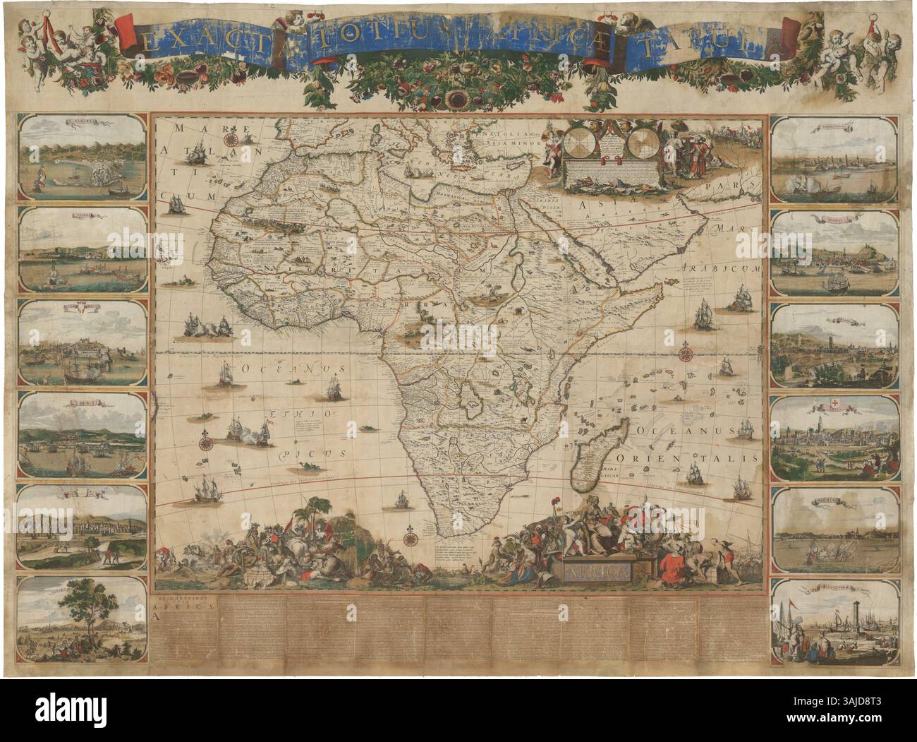 Dutch golden age maps Cut Out Stock Images & Pictures - Alamy