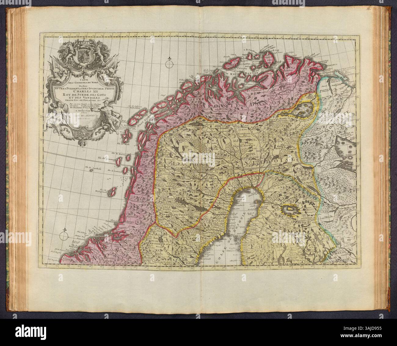 This 1792 Atlas der wereld by Jan Barend Elwe provides 37 maps of ...