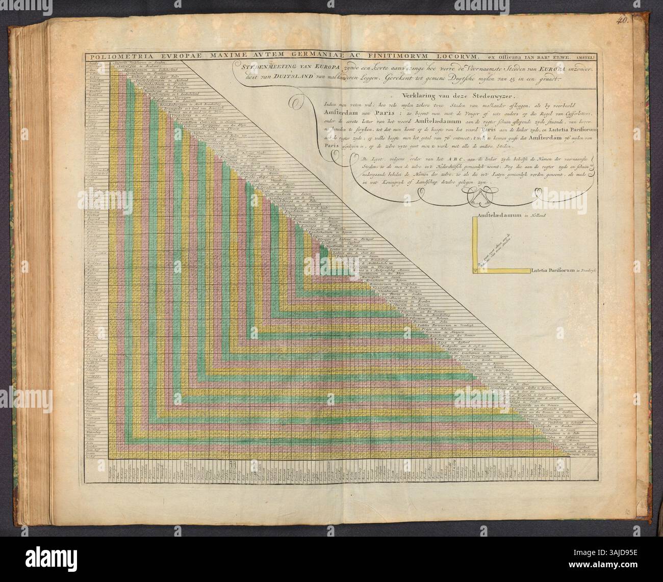Map of european countries with names hi-res stock photography and ...