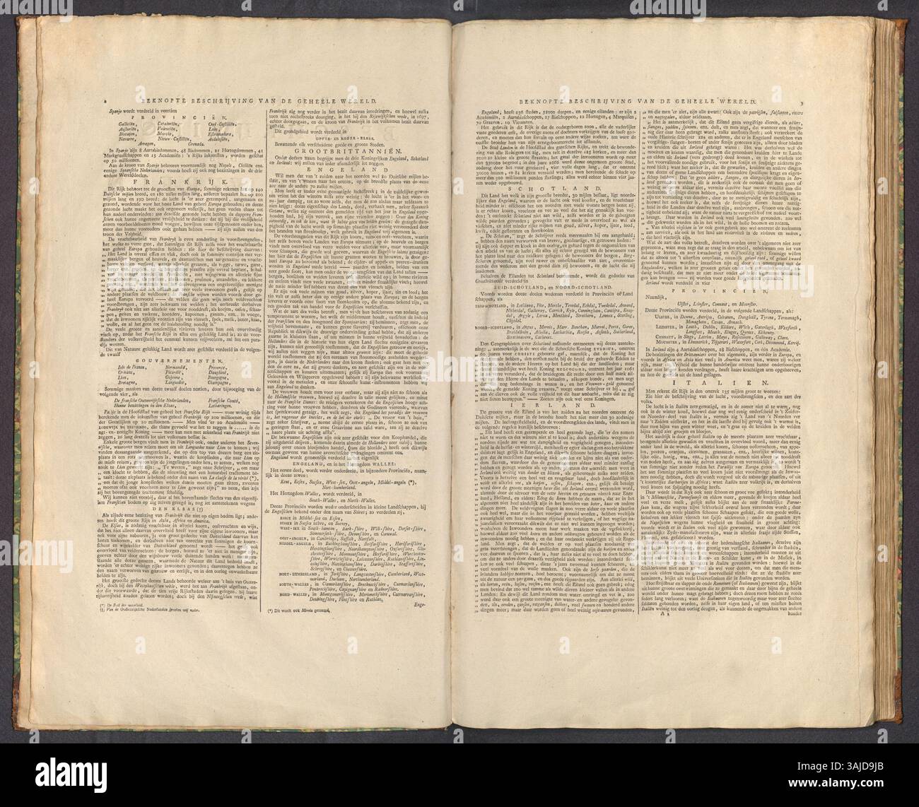 The 'Atlas der Wereld' by Jan Barend Elwe, published in Amsterdam in ...