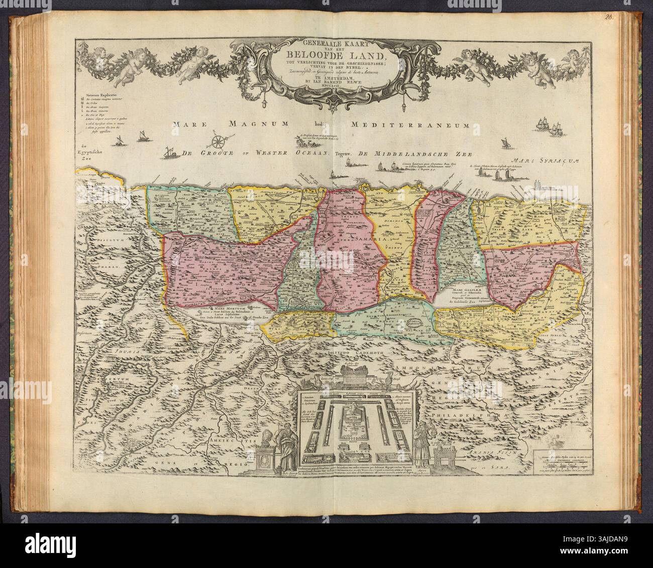 This edition of 'Atlas der wereld' by Jan Barend Elwe, published in ...