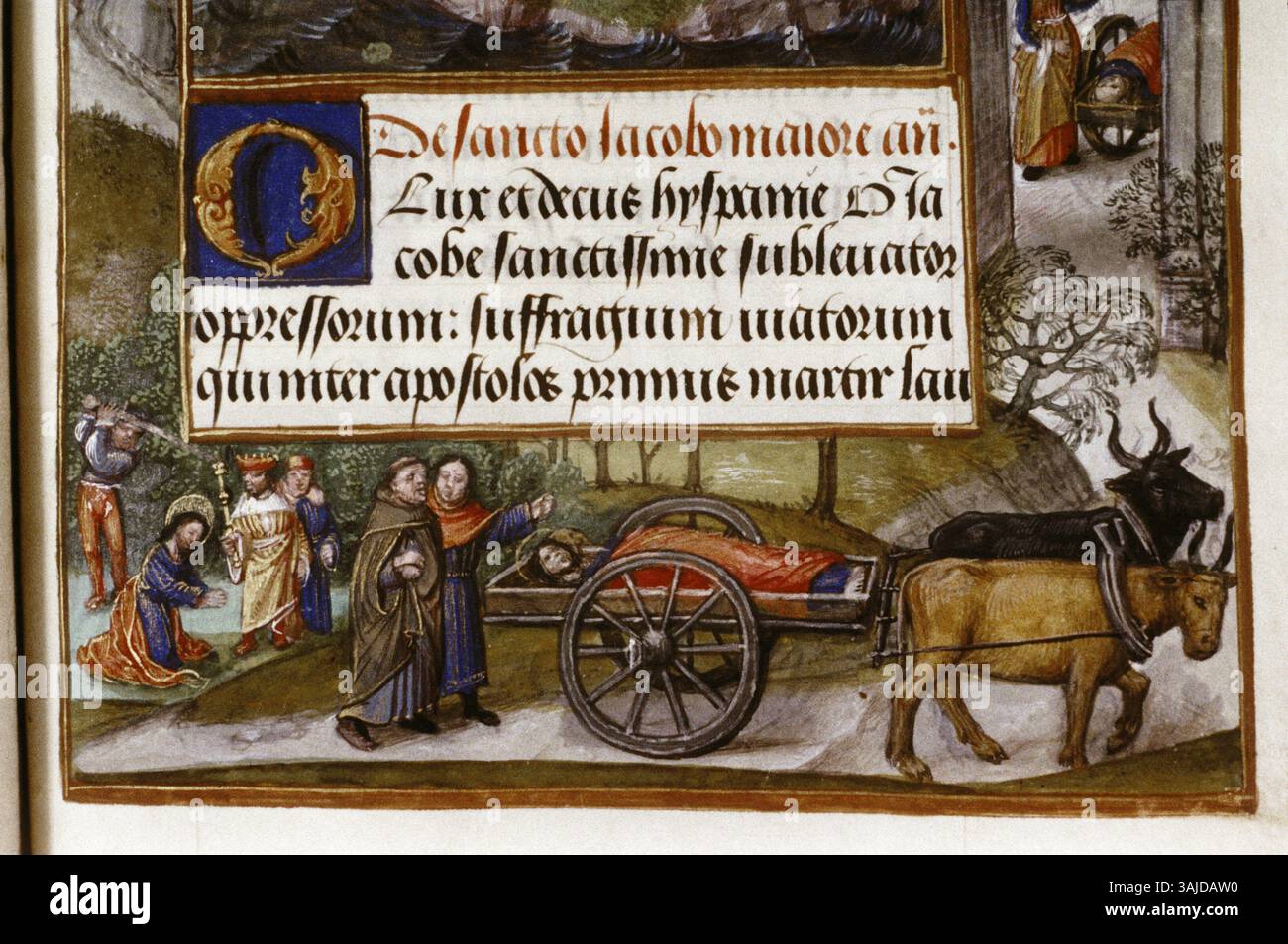 This manuscript, known as the Flemish Book of Hours of Marie de Medici ...