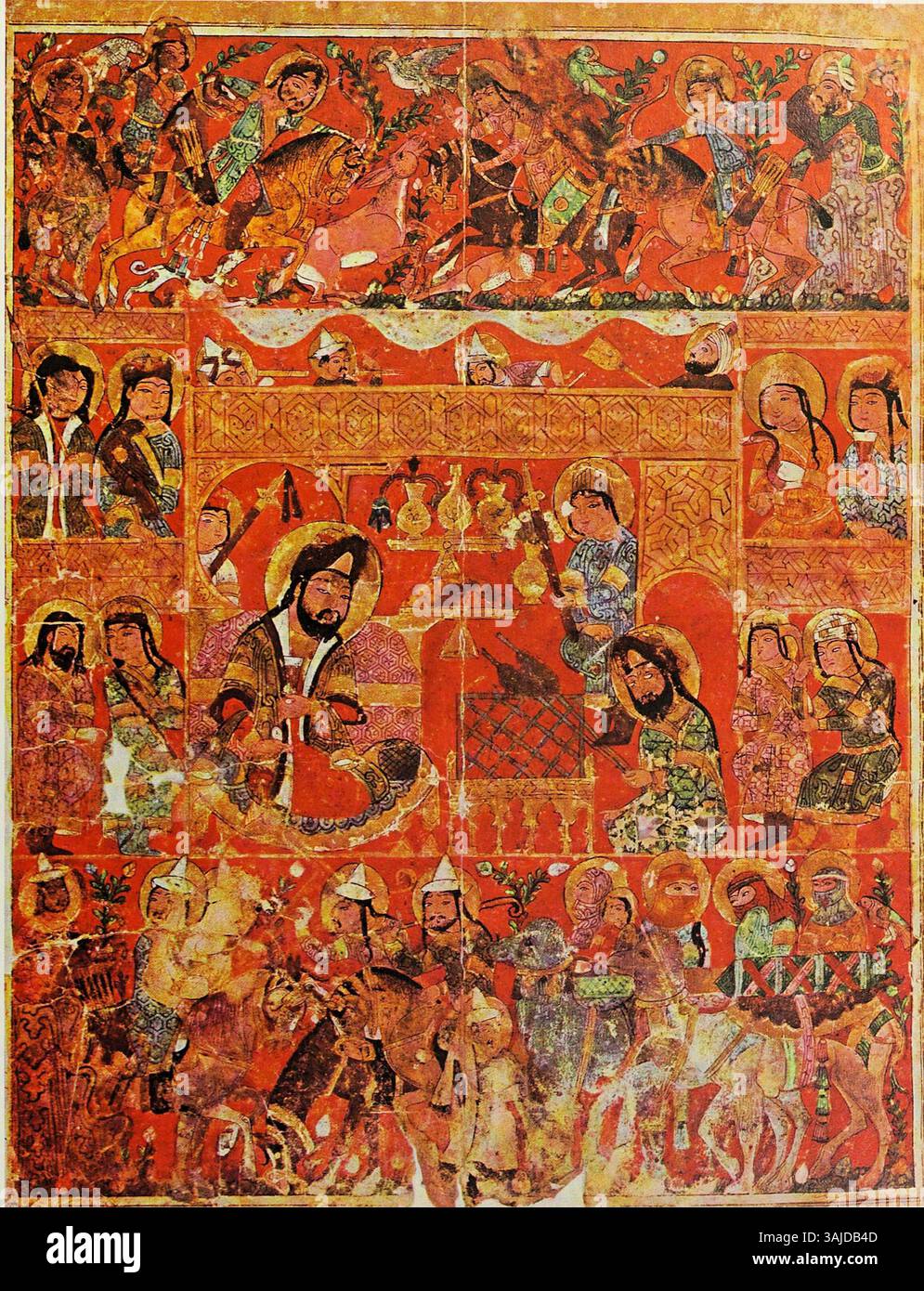 The 'Book of Antidotes' portrays royal court scenes from northern Iraq ...