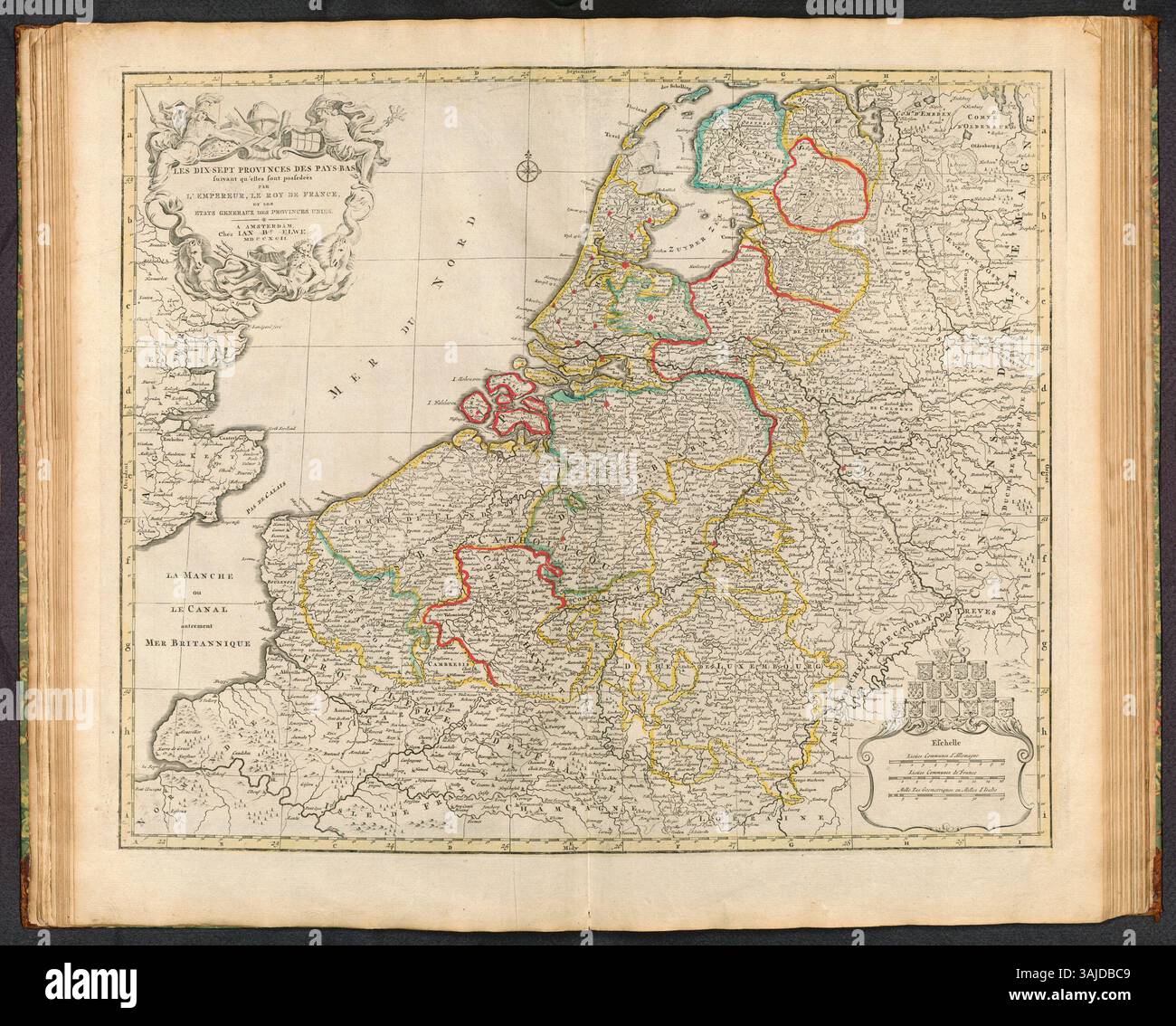 The Atlas der Wereld by Jan Barend Elwe, published in 1792, contains 37 ...