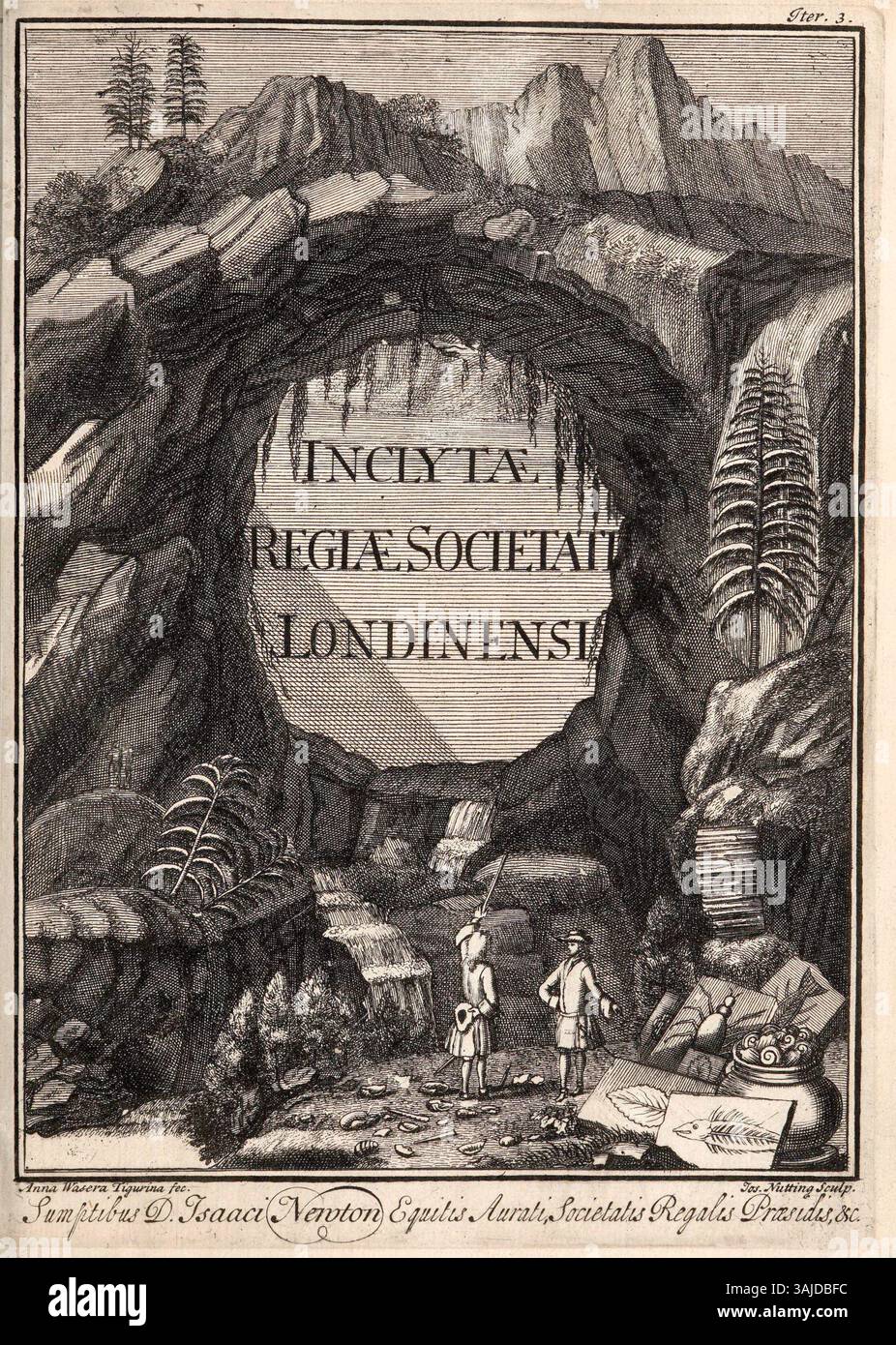 The third engraving by Joseph Nutting, after Anna Waser, from the 1708 ...