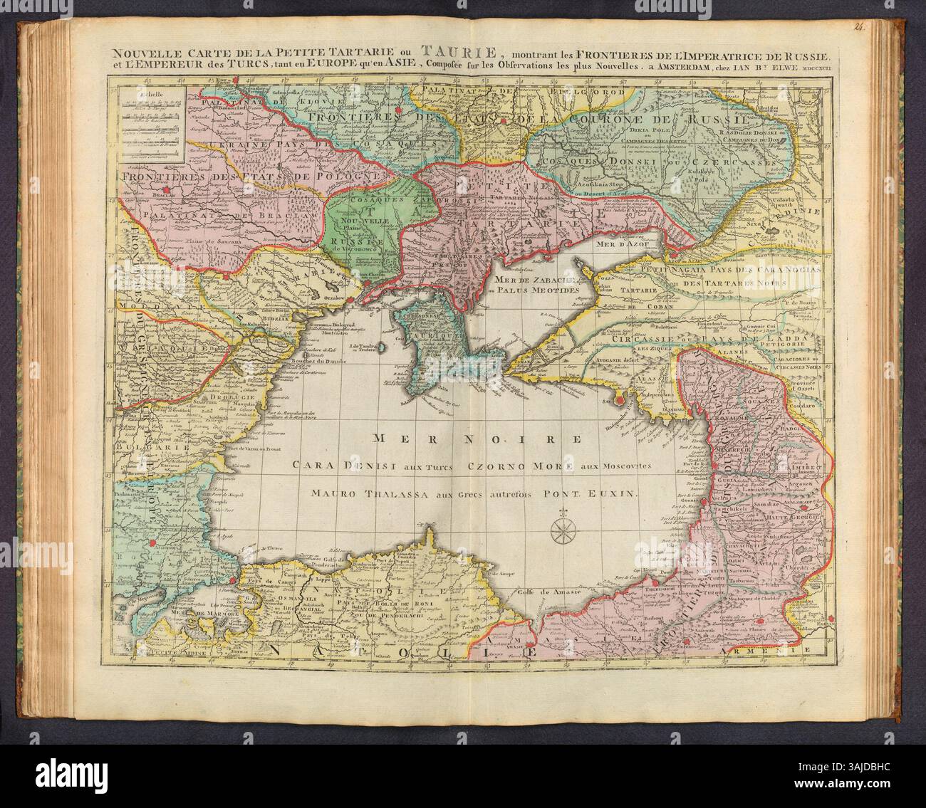 Jan Barend Elwe's 1792 Atlas der wereld includes 37 maps covering ...