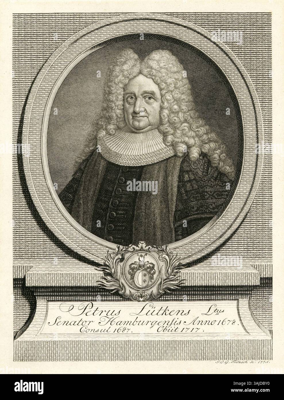This copper engraving from the Hamburg State and University Library ...