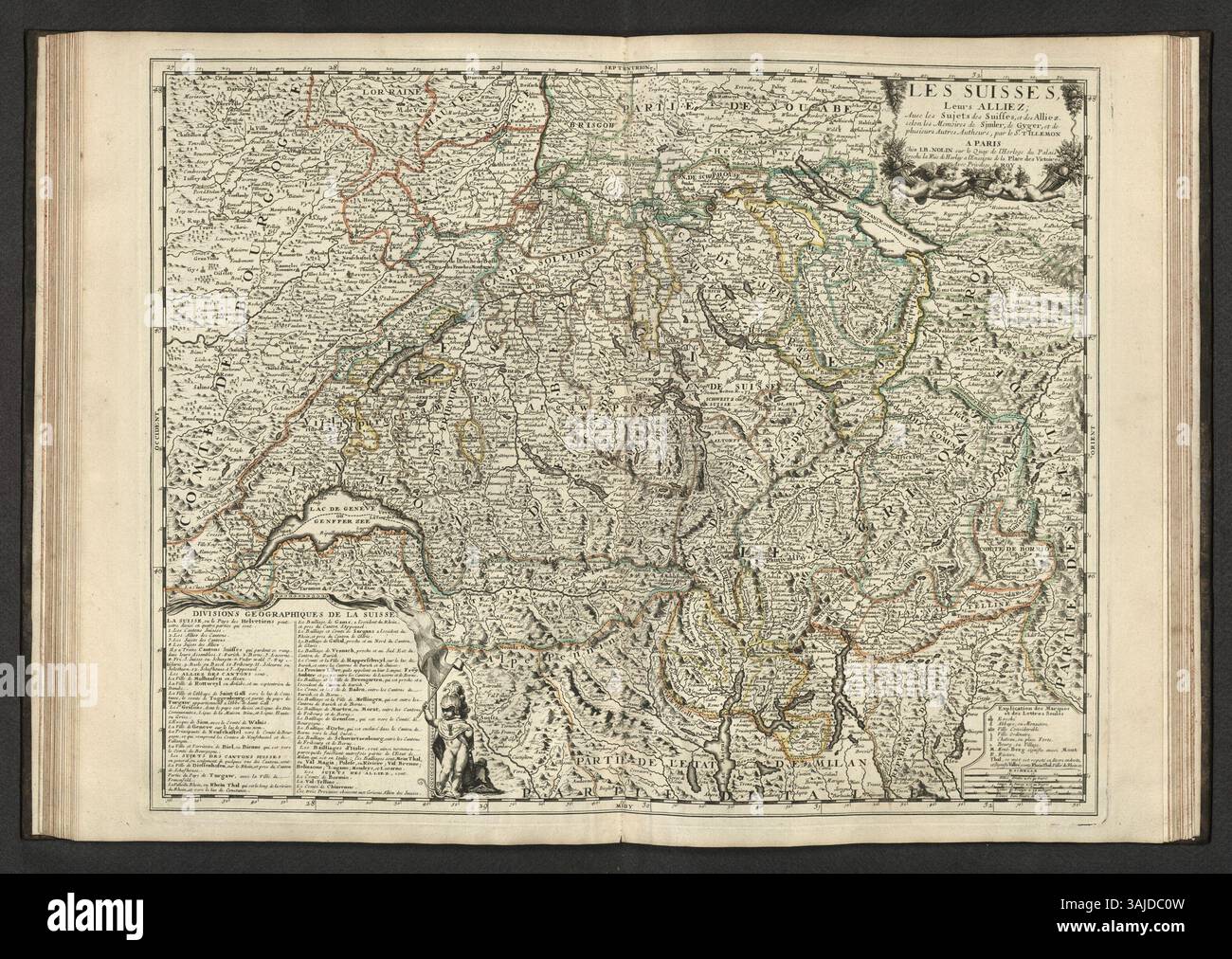 This map, created by Jean-Baptiste Nolin in 1693, illustrates the ...