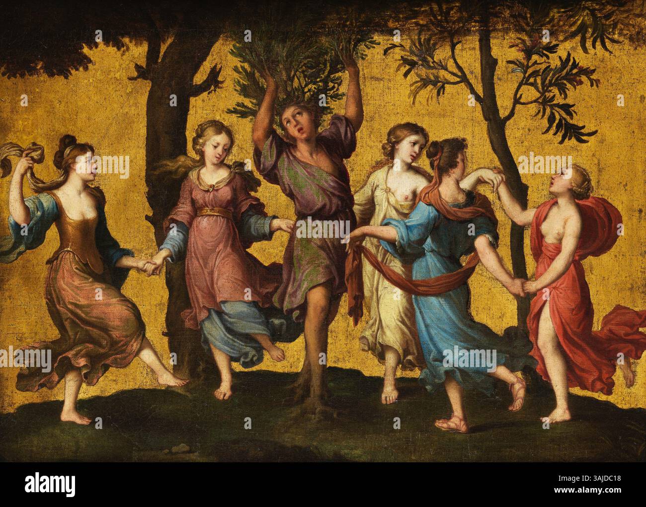 This 17th or 18th-century Italian painting depicts the mythological ...