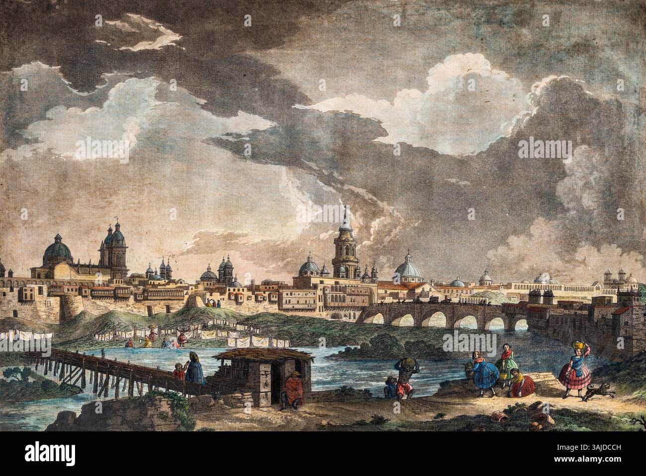 This cropped version of Fernando Brambila’s 18th-century painting ...