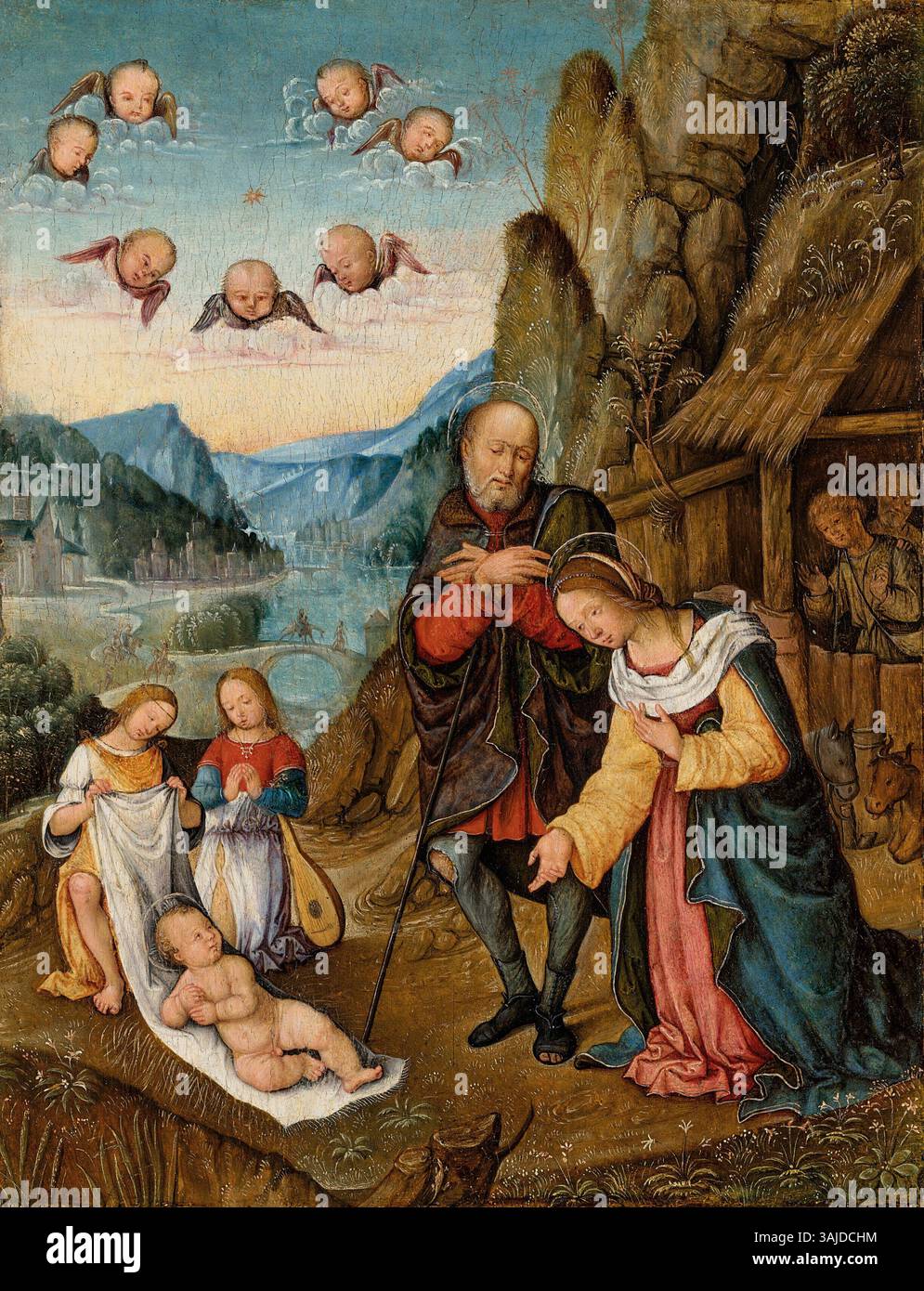 Girolamo Marchesi’s 'The Holy Family', painted in the early 1500s ...