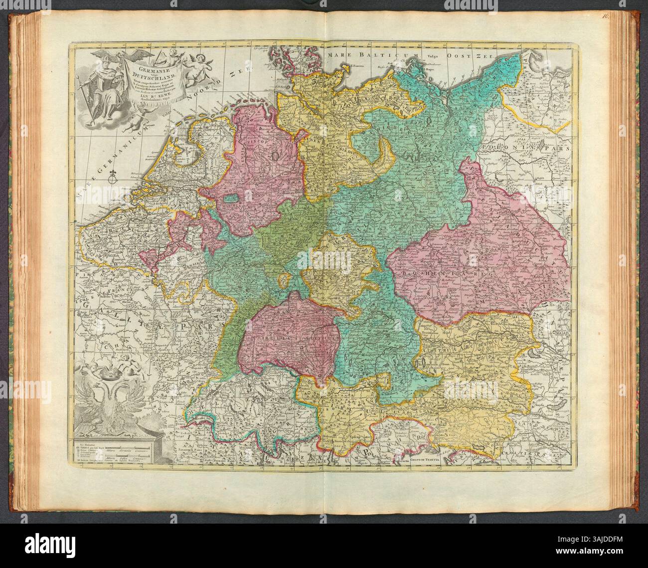 The 1792 Atlas der Wereld by Jan Barend Elwe is a historical geography ...