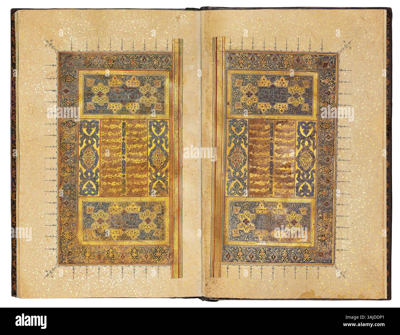 This 1459-60 manuscript illustration depicts an important narrative from 'The Cup of Jamshid ...