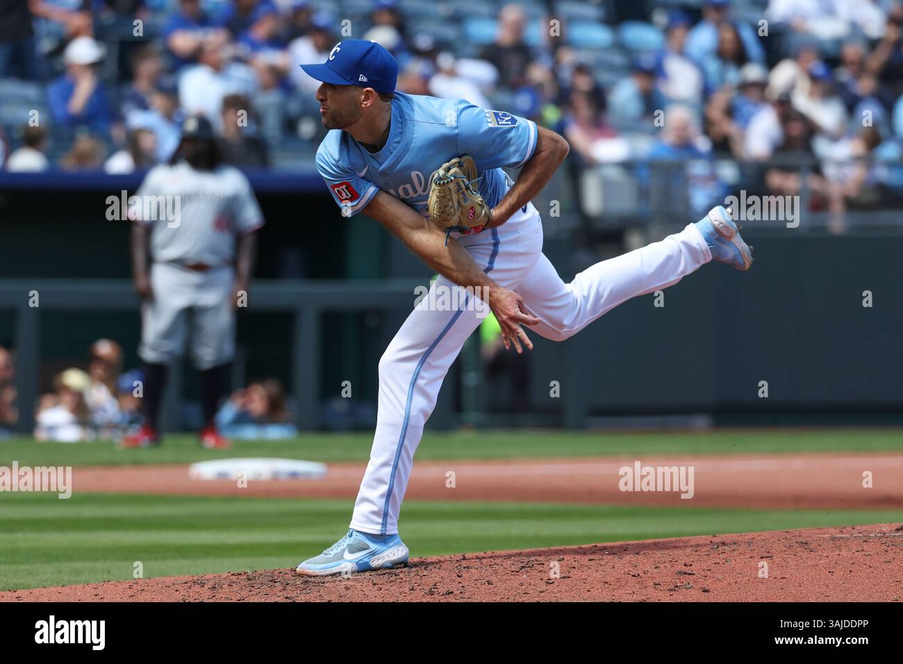 KANSAS CITY, MO - APRIL 10: Kansas City Royals pitcher Michael Wacha ...
