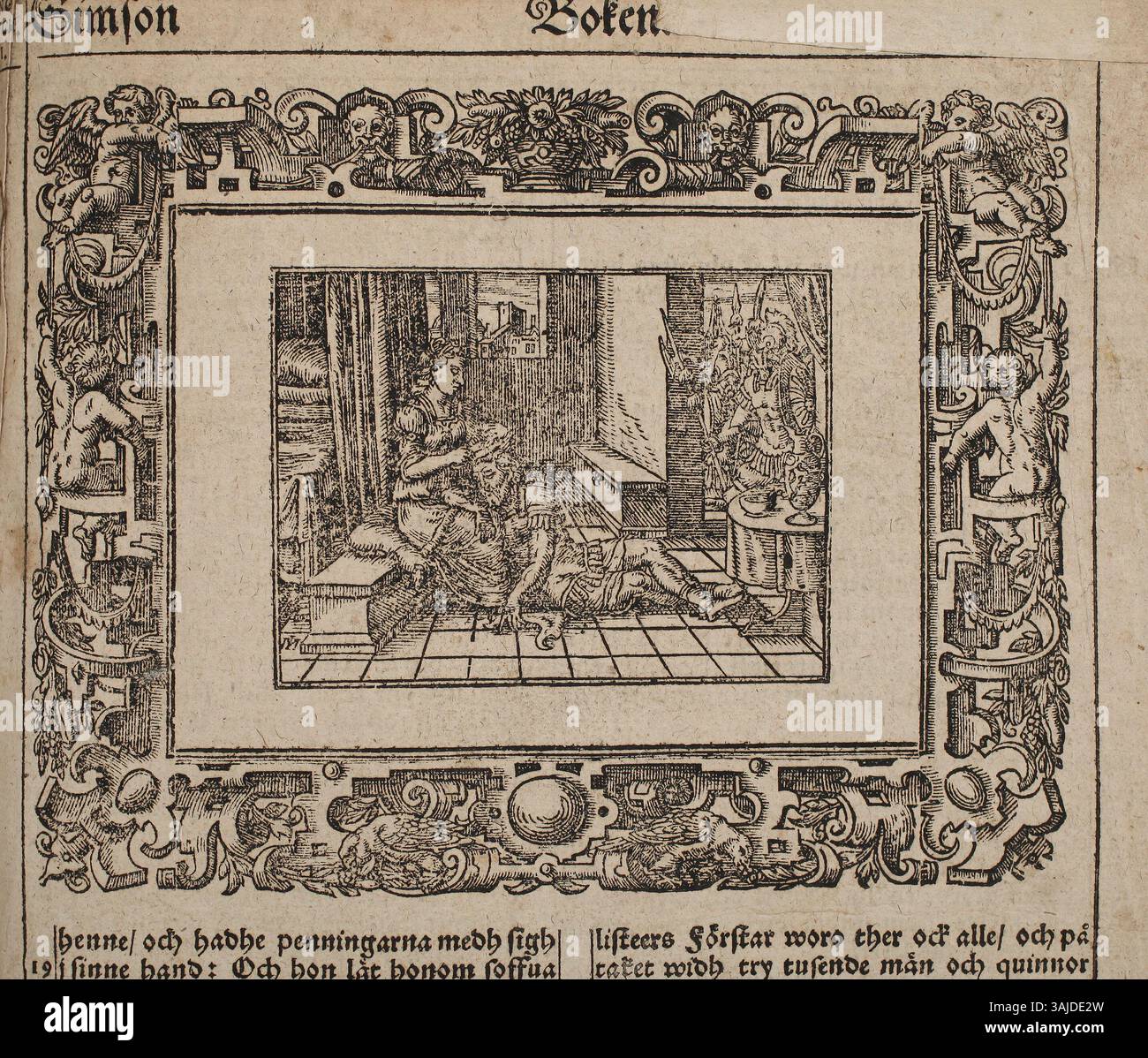 This 1618 illustration from the Gustav II Adolfs Bible depicts the ...