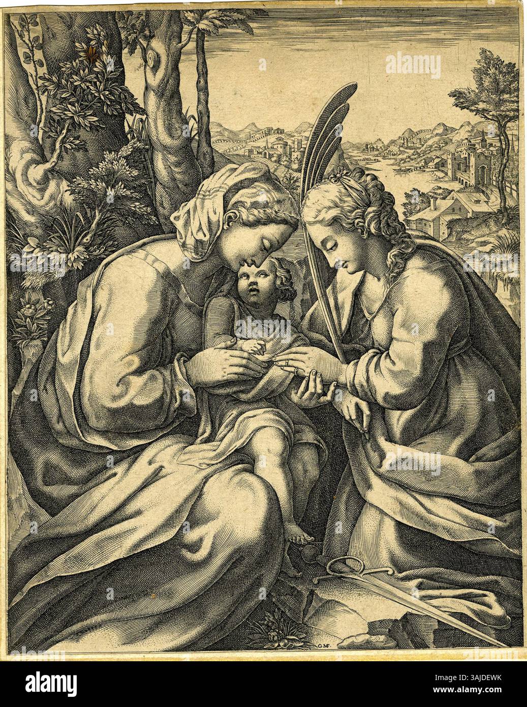 Holy marriage portrayal hi-res stock photography and images - Alamy