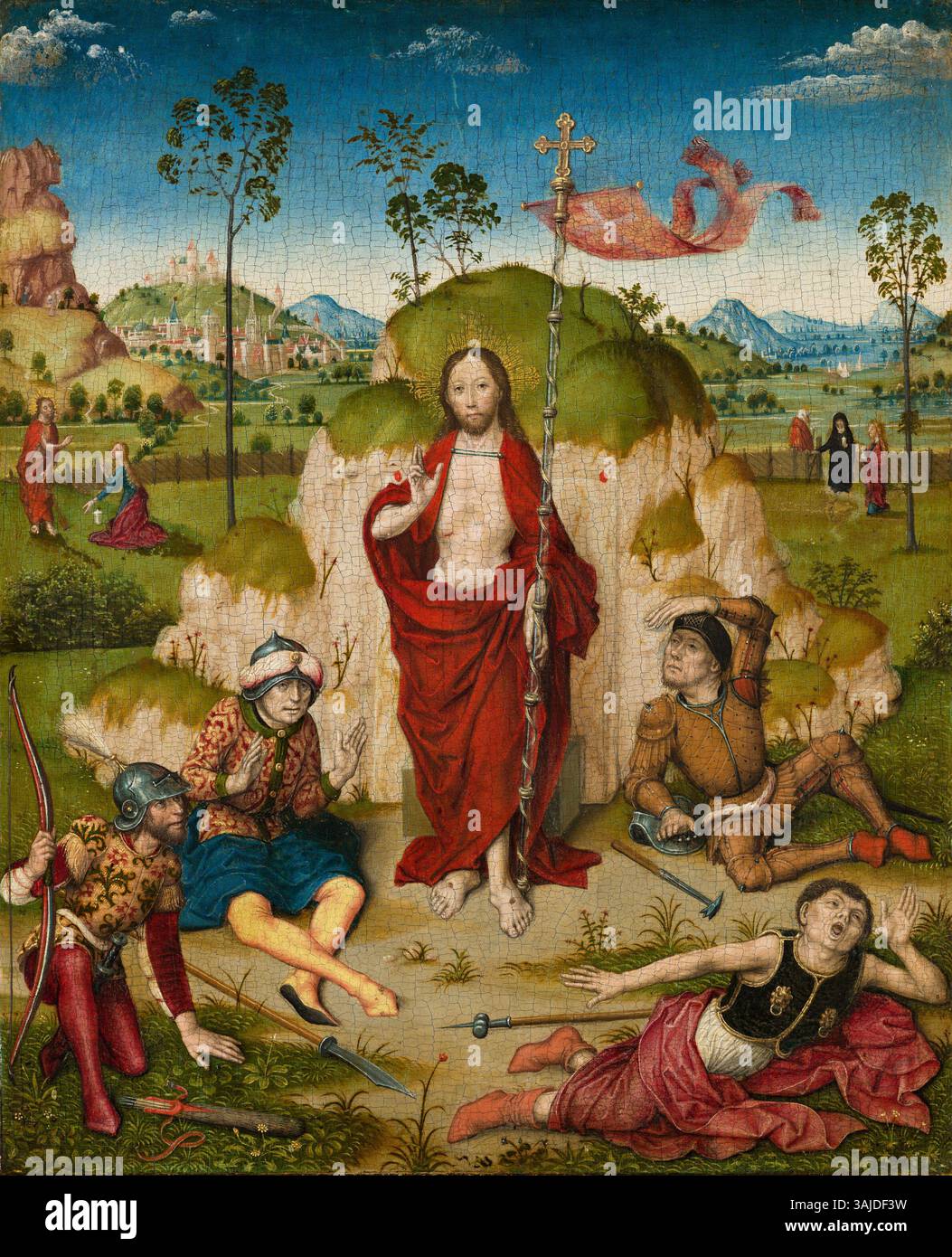 This 1480s tempera painting, attributed to the circle of Dirk Bouts ...