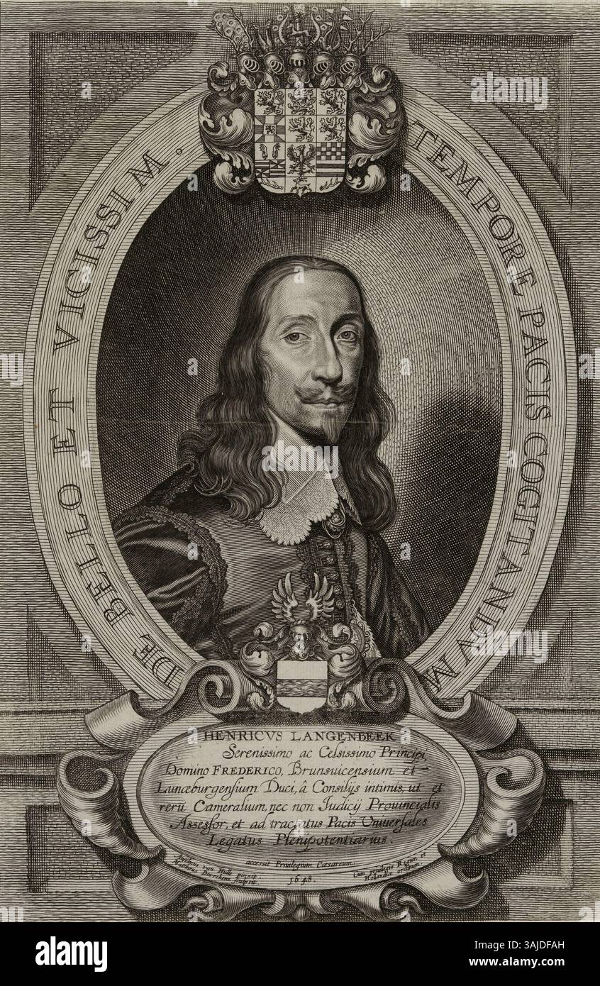 The 1706 copper engraving by Anselmus van Hulle and Matthaeus Borrekens ...