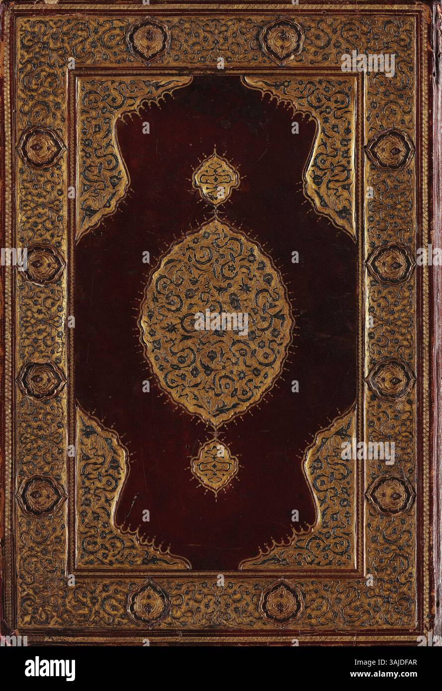 This 1579 binding of the History of Sultan Süleyman, a Persian ...