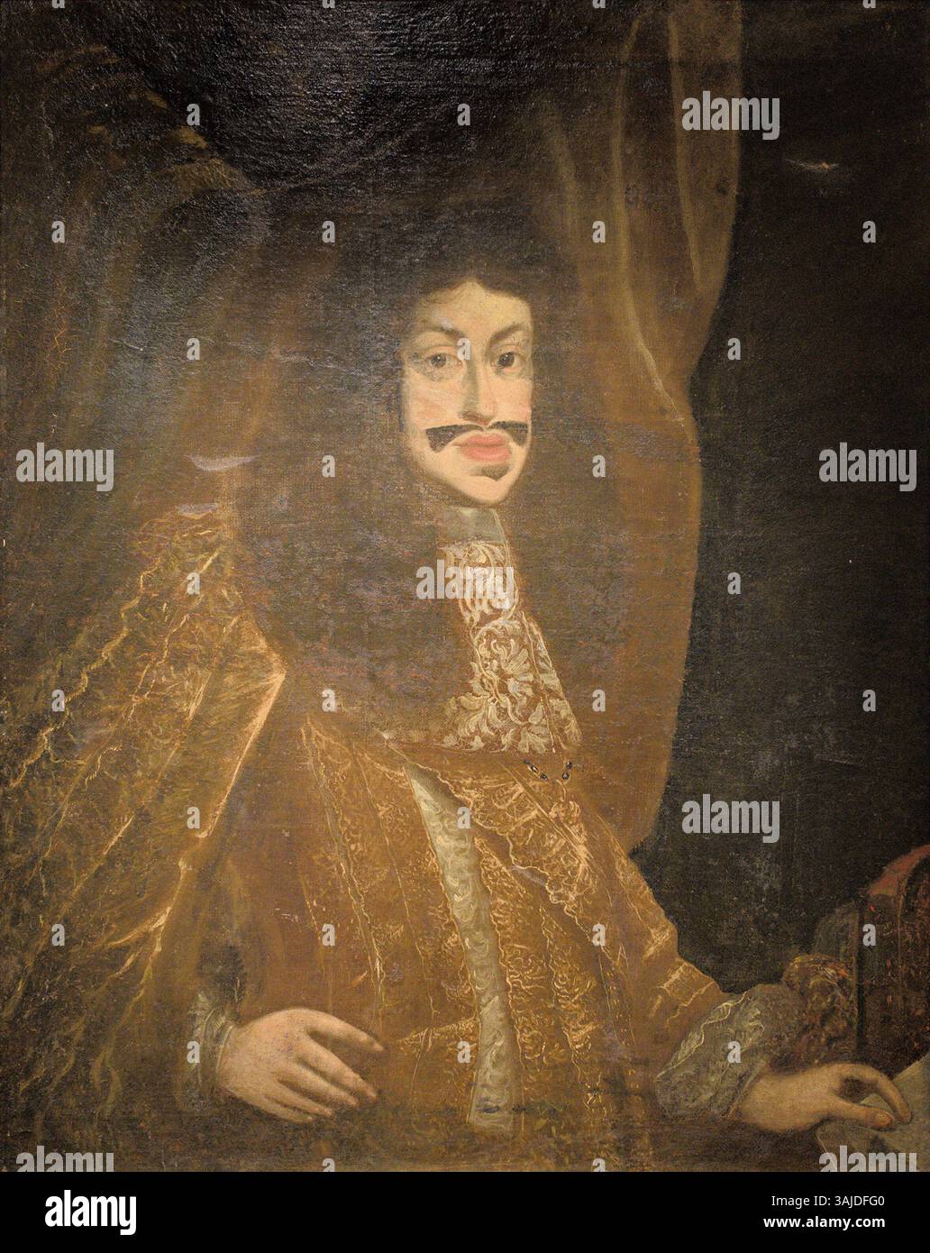 This portrait of Emperor Leopold I, painted in 1666, depicts the Holy ...