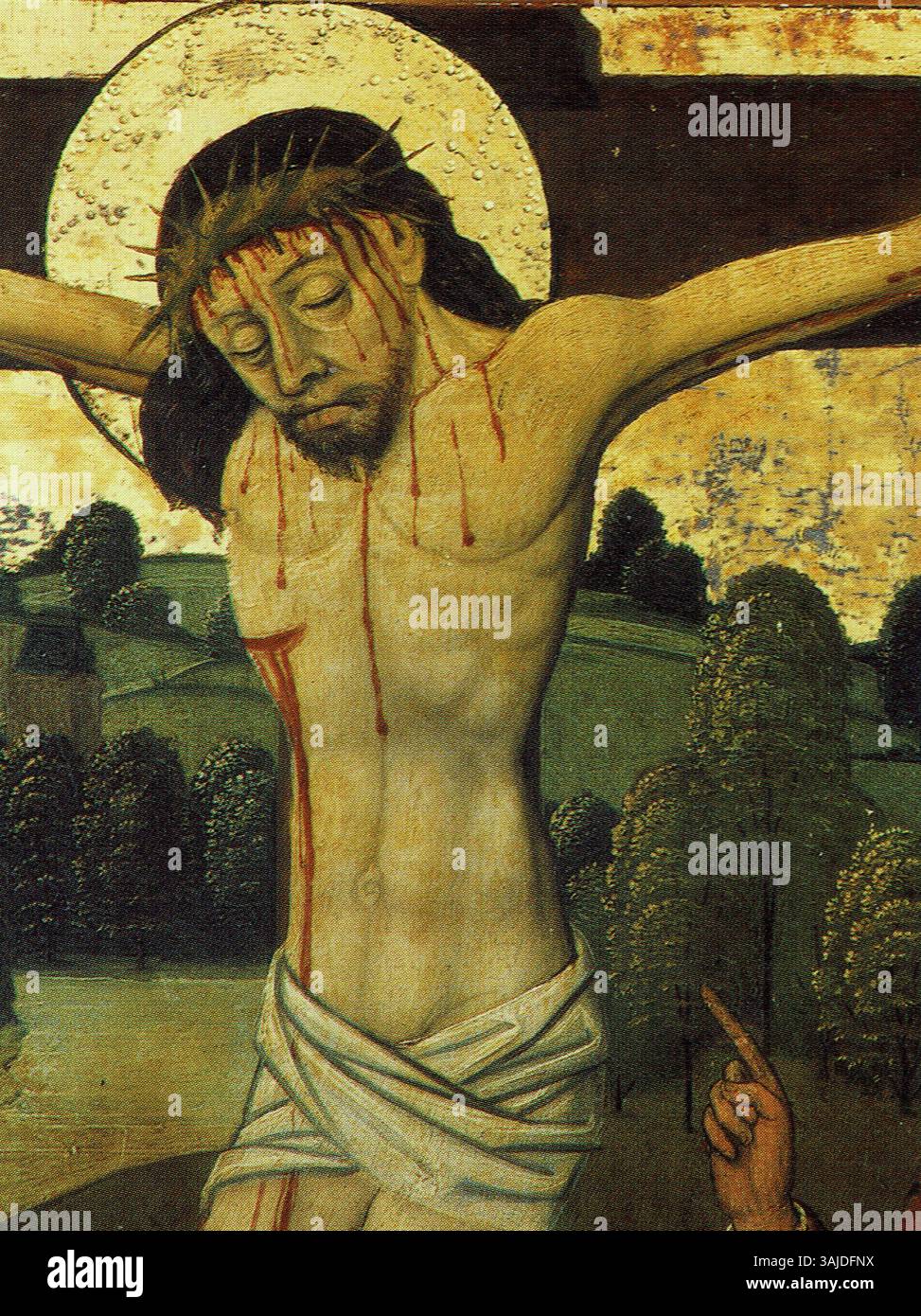 A winged altarpiece from the 1470s, attributed to the Circle of Johannes Stenrat, showing John ...