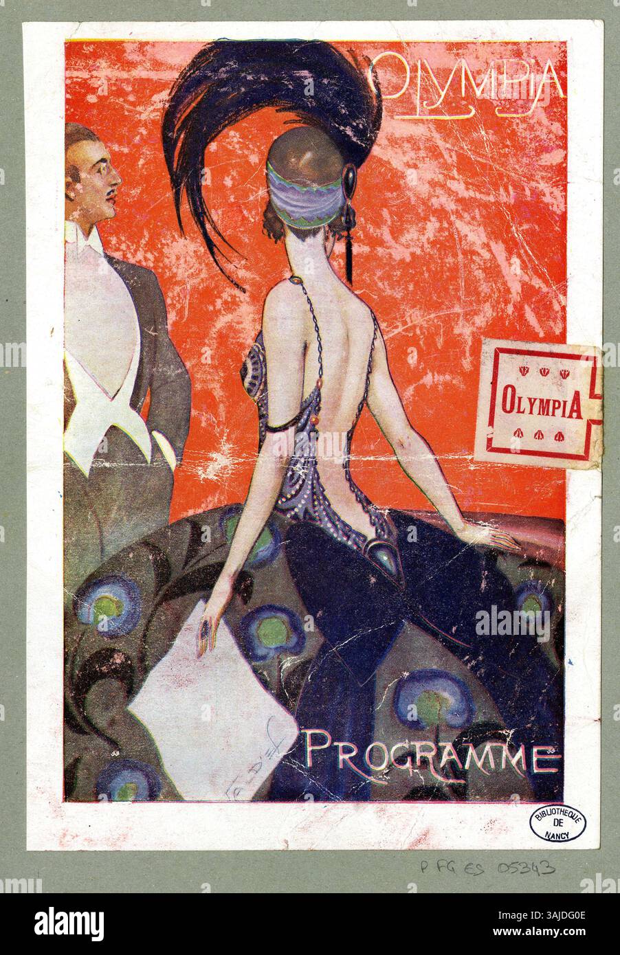 A program print from 'Olympia,' produced between 1900 and 1950 ...