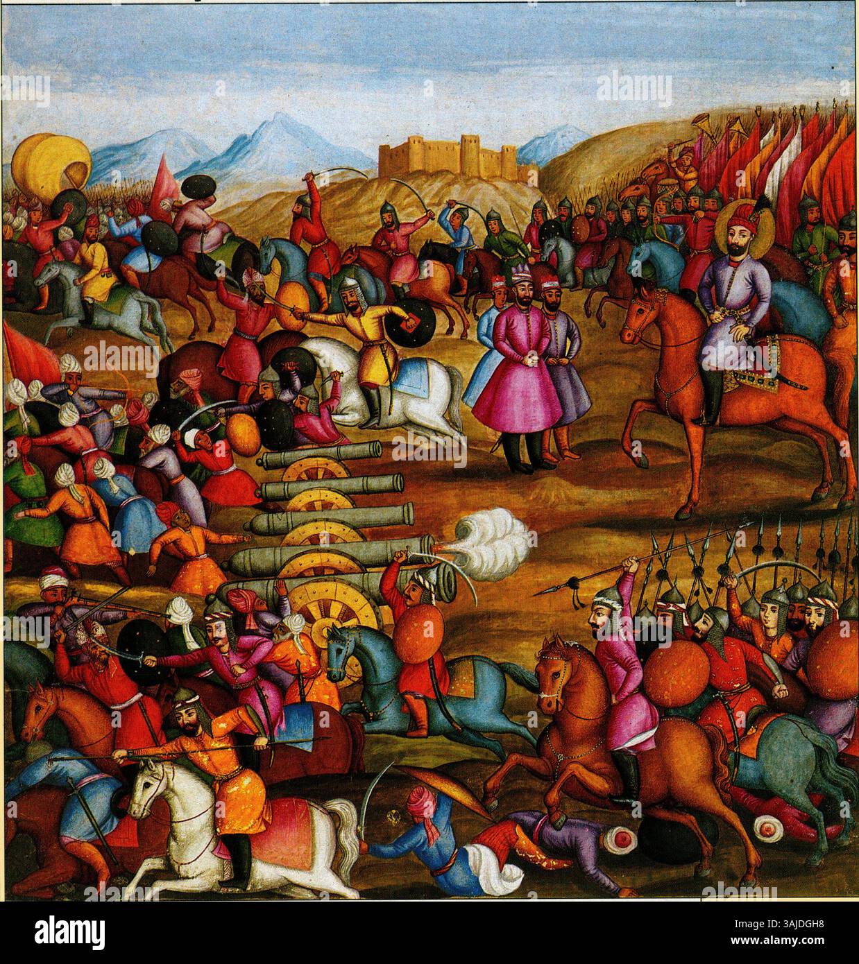 The *Jahangusha-ye Naderi* commemorates the Battle of Murche-Khort ...