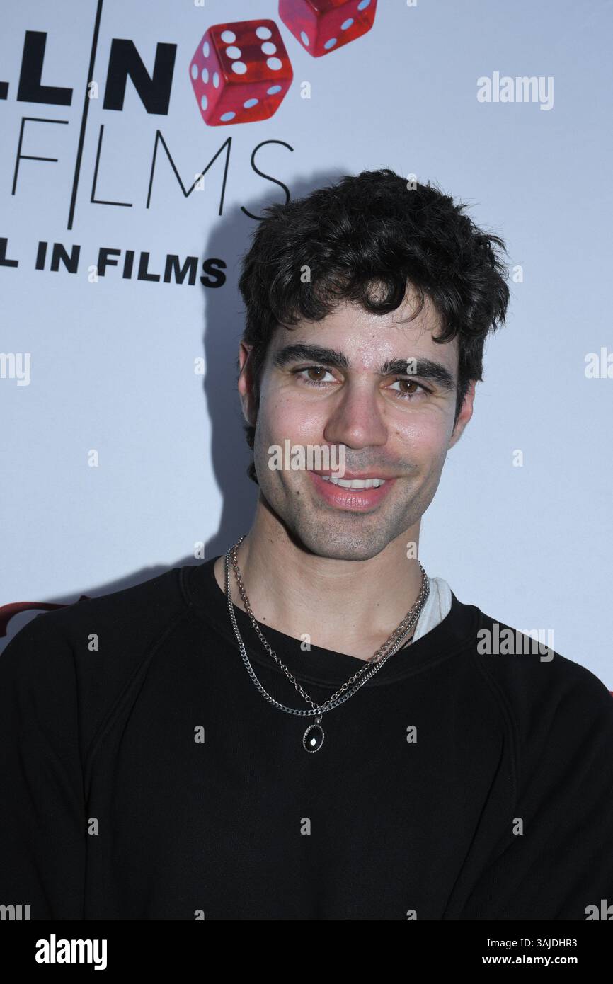Los Angeles, California, USA 10th April 2025 Actor Sebastian Quinn ...