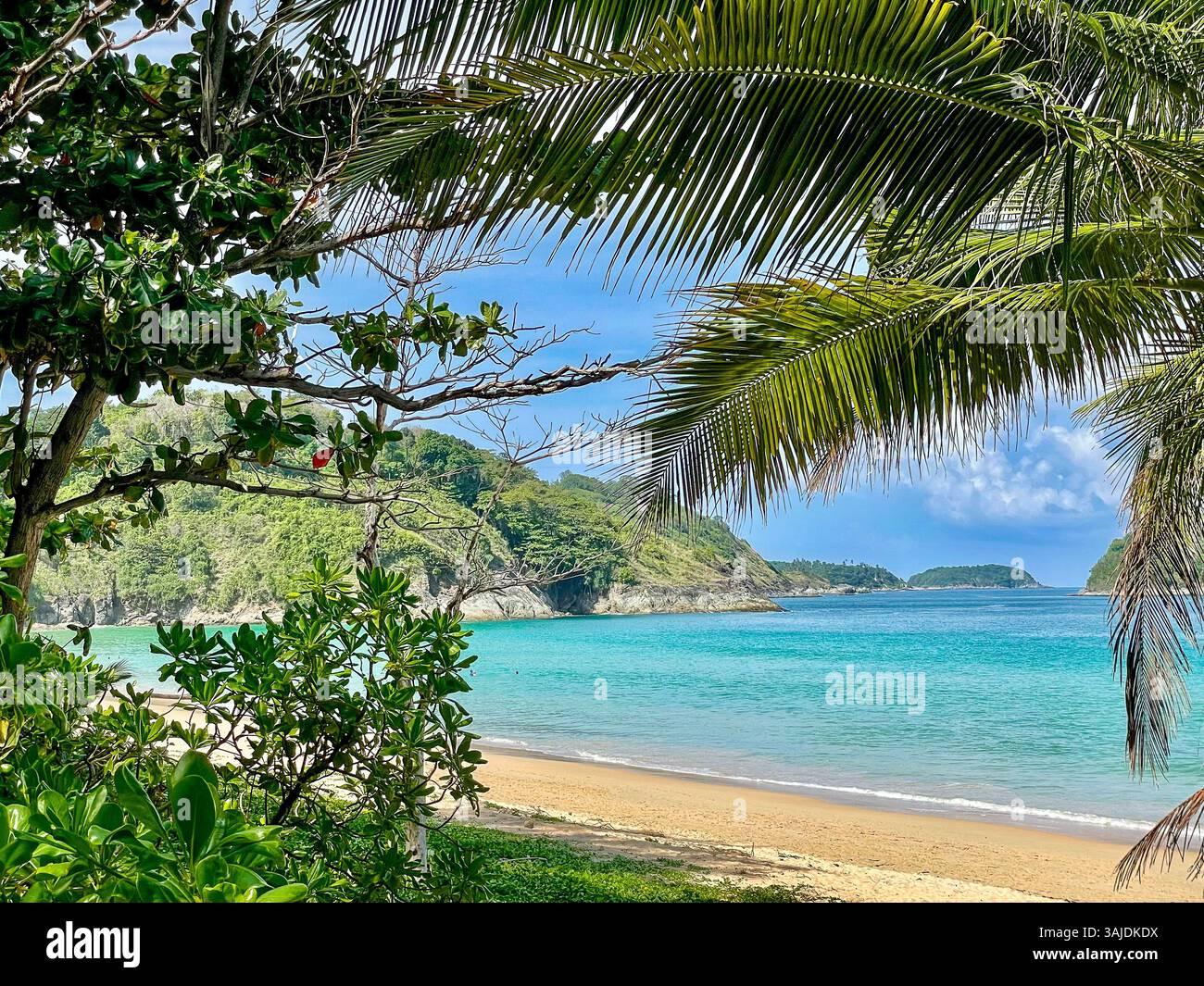 Turquoise water meets golden sand hi-res stock photography and images ...