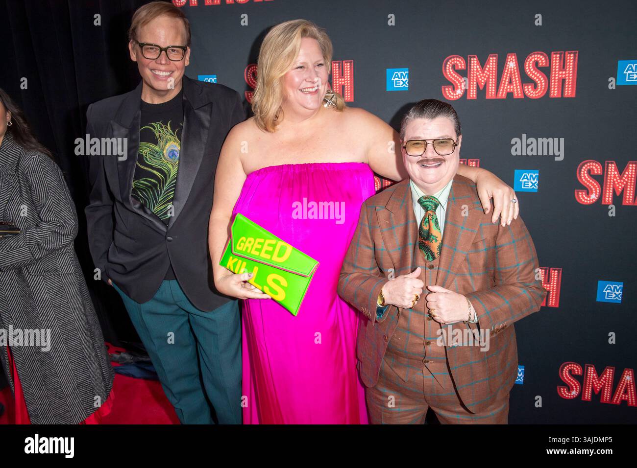 New York, United States. 10th Apr, 2025. (L-R) Jeff Hiller, Bridget ...