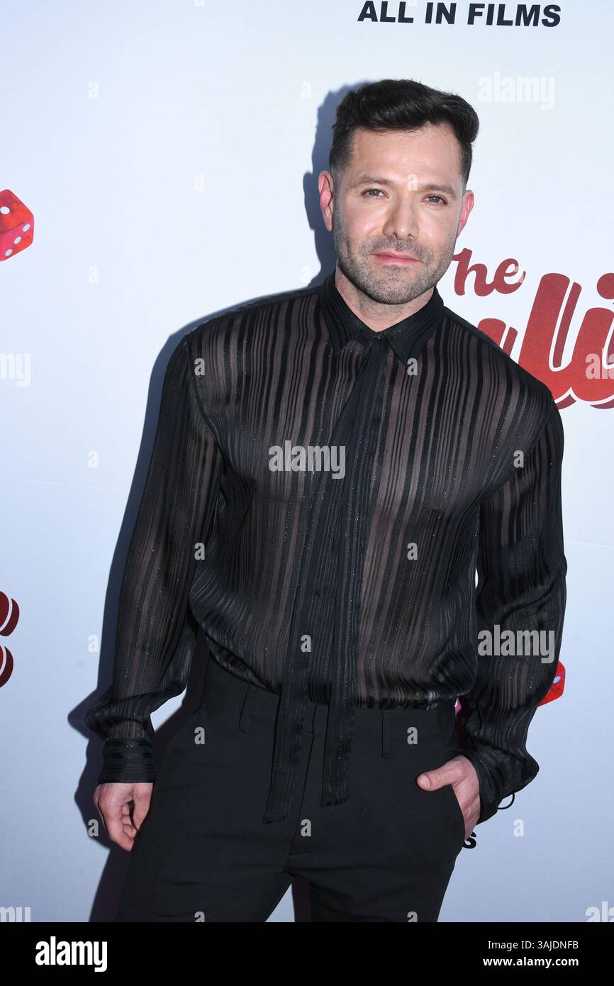 Los Angeles, California, USA 10th April 2025 Actor Alejandro Salazar ...