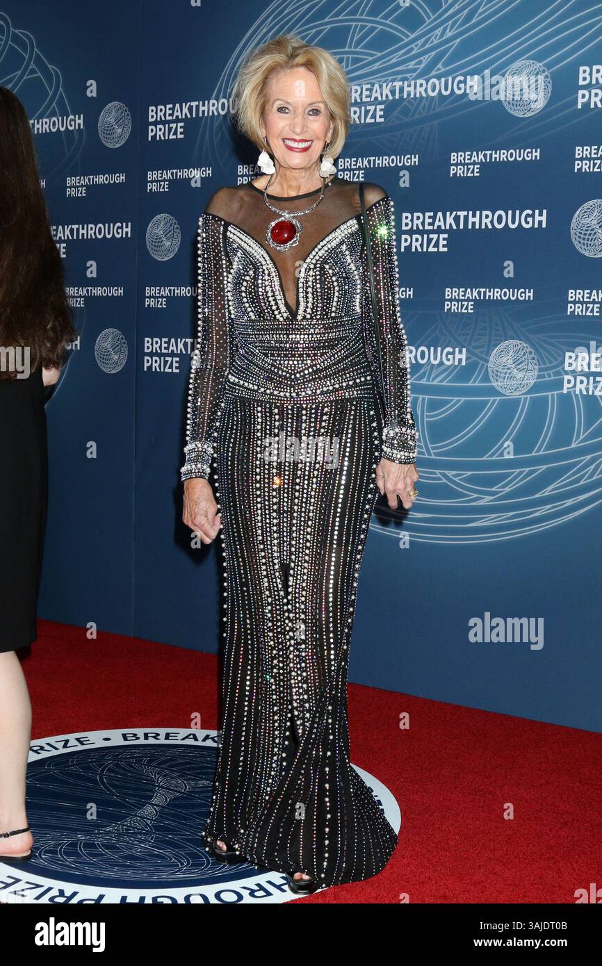 LOS ANGELES - APR 5: Marcia McNutt at the 11th Breakthrough Prize ...
