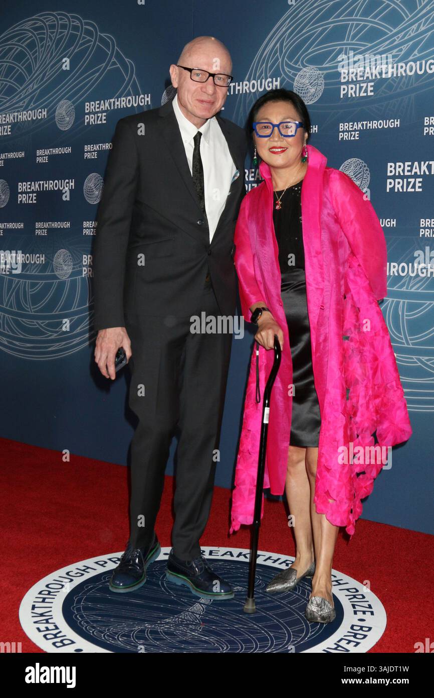 LOS ANGELES - APR 5: Robert Thompson, Ping Wang at the 11th ...