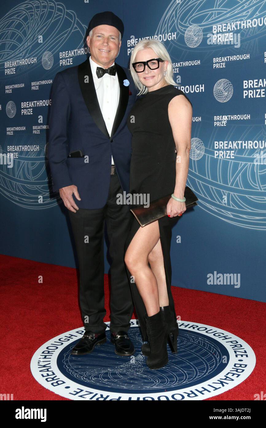 LOS ANGELES - APR 5: Nick Paul, Justine Fedak at the 11th Breakthrough ...