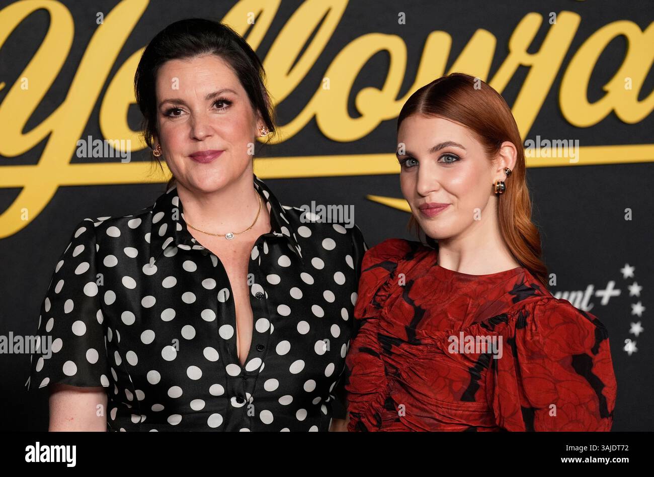 Melanie Lynskey, left, and Sophie Nelisse, cast members in ...